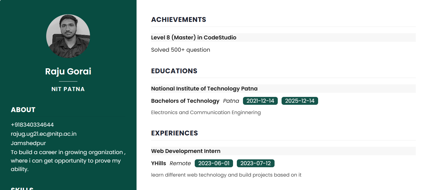 Home Page [rajugorai810.github.io]